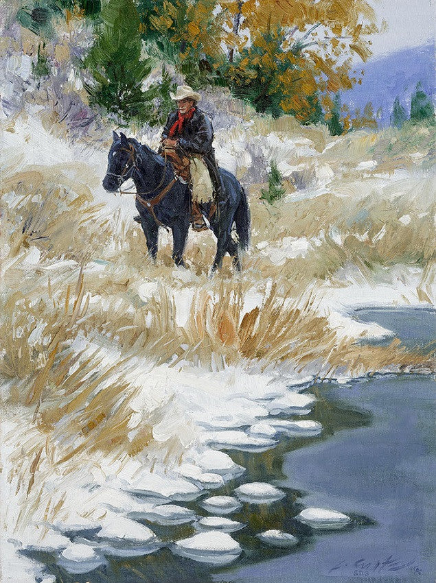 "A Cowboy's Work Is Never Done" by Loren Entz | Loren Entz Studio