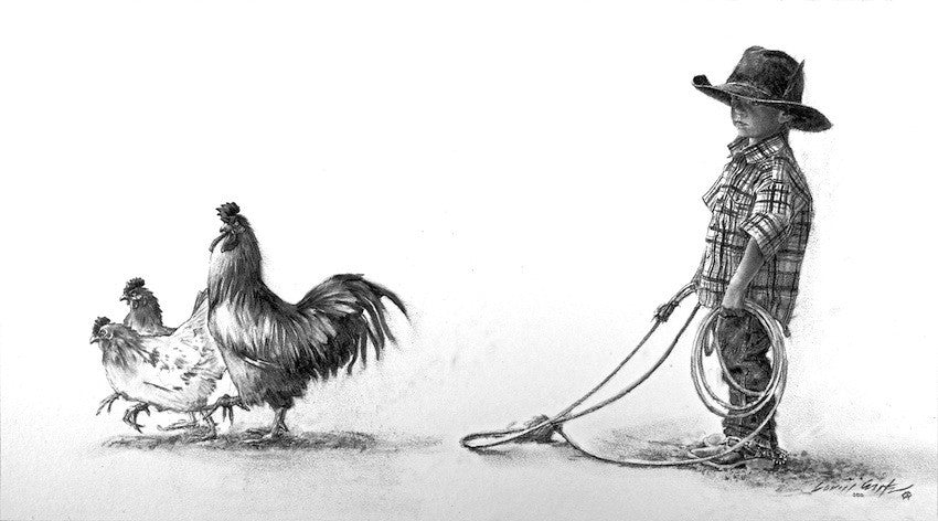 draw with rob rooster